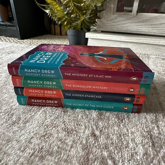 Nancy Drew | Accents | Nancy Drew Mystery Stories Book 4 Hardcover ...